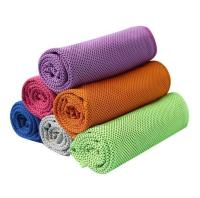 China Custom Microfiber Quick Dry Ice Cooling Towel 40x80cm 200GSM for Sports for sale