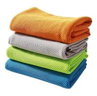 China Custom Microfiber Quick Dry Ice Cooling Towel 40x80cm 200GSM for Sports for sale