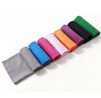 China Outdoor Fast Dry Microfiber Sports Travel Towel 40x80cm 200GSM Custom Logo for sale