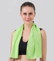 China Custom Wholesale Digital Print Quick Dry Microfiber Cooling Towel 40x80cm 200GSM for sale