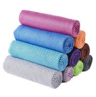 China Custom Logo Microfiber Cooling Towel 40x80cm Quick Dry Sport Towel Instant Ice Towel for sale