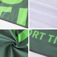China Custom Microfiber Sports Towel 200GSM Quick Dry Suede Gym Towel 100x30cm with Logo for sale