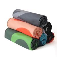China Custom Microfiber Sports Towel 200GSM Quick Dry Suede Gym Towel 100x30cm with Logo for sale