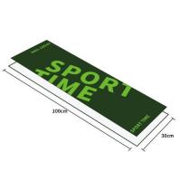 China Customized Super Soft Microfiber Sports Towel 100x30cm Instant Cooling Quick Dry Gym Towel for sale