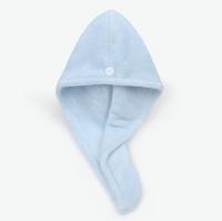 China Custom Microfiber Hair Drying Turban Wrap Towel 110GSM 23x63cm for Home SPA for sale