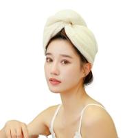 China Custom Microfiber Hair Drying Turban Wrap Towel 110GSM 23x63cm for Home SPA for sale