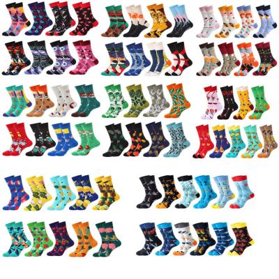 China Wholesale Custom 100% Cotton Men's Crew Socks OEM Dress Socks 500 Pairs MOQ for sale