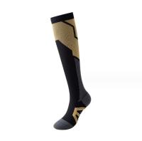 China Custom Knee High Compression Socks for Men Running Cycling Sports Cotton Nylon Polyester for sale