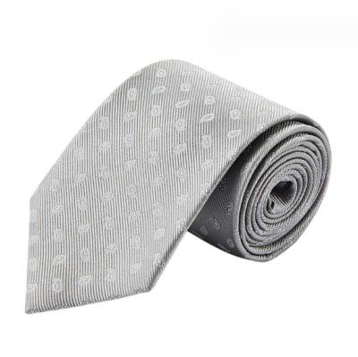 China Custom Woven Polyester Wedding Neckties for Men Polka Dot Design 200pcs MOQ for sale