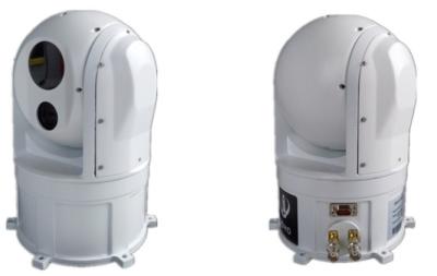 China Small Size​ 640*480 Uncooled FPA Dual Sensor Traget Tracking System for sale
