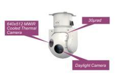 China 2-Axis / 4-Gimbal Airborne Electro Optical Targeting System For Surveillance And Prewarning for sale