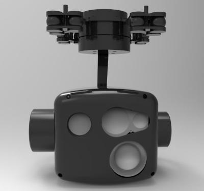 China Black Color Thermal Camera Electro Optical Tracking System , Eo Ir Imaging Systems for sale