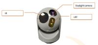China 2 - axis 4 - gimbal Air - borne Electro Optical Sensor System For Surveillance and Tracking for sale