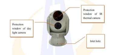 China IP66 2 Axis Ship Borne IR Electro Optical Sensor System for sale