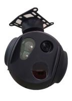 China Three-axis Uncooled FPA EO IR Thermal Camera Gimbal With IR+TV+LRF For Navigation, Positioning, Searching And Ranging for sale