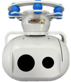 China 2 Axis Dual Sensor EO/IR Surveillance System In Military And Civilian Fields for sale