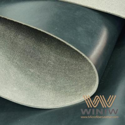 China 3mm Thick PU Synthetic Leather Fabric Cloth Tear Resistant For Belts Making for sale