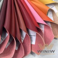 China Abrasion Resistance Faux Leather Microfiber Leather For Furniture Upholstery for sale