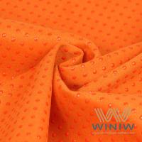 China Plastic Gloves Faux Leather Non Slip Dot Microfiber Suede Soft Synthetic Leather for sale