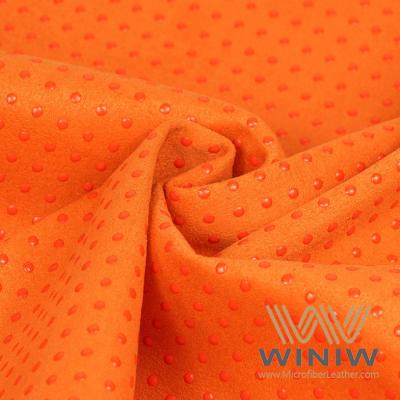 China Plastic Gloves Faux Leather Non Slip Dot Microfiber Suede Soft Synthetic Leather for sale
