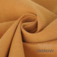China 1.2mm Microfiber Synthetic Suede Leather Waterproof Eco Friendly For Shoes Upper for sale