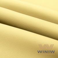 China 1.2mm Waterproof Leather Fabric Soft Automotive Car Interior Leather for sale