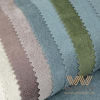 China Recycled Soft Faux Leather Textile Waterproof Polyurethane Leather Fabric for sale