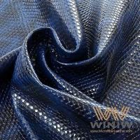 China Embossed PU Crocodile Leather 1.2mm Thickness PU Faux Leather Fabric Waterproof for sale