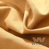 China Anti Scratch Bags Vegan Leather 1.2mm Suede Microfiber Soft Faux Leather Fabric for sale