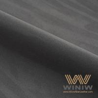 China Microfiber Faux Suede PU Leather Material Abrasion Resistant Finished Waterproof for sale