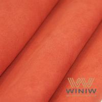 China Soft PU Microfiber Faux Leather Material Automotive Abrasion Resistant for sale