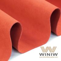 China Soft PU Microfiber Faux Leather Material Automotive Abrasion Resistant for sale