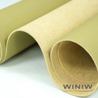 China Synthetic Microfiber Faux Leather Fabric Embossed For Car Upholstery for sale
