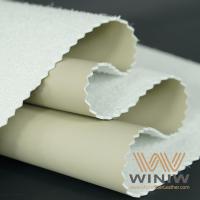 China Customized Woven Automotive Faux Leather Microfiber Polyester Upholstery Material for sale