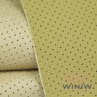 China Perforated Textured PVC Synthetic Leather Automotive For Seat Covers for sale