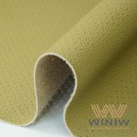 China Perforated Textured PVC Synthetic Leather Automotive For Seat Covers for sale