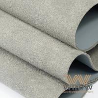 China PU Microfiber PVC Synthetic Leather Artificial Embossed For Steering Wheel Cover for sale