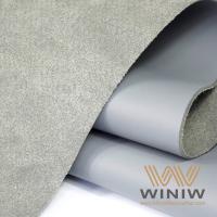 China PU Microfiber PVC Synthetic Leather Artificial Embossed For Steering Wheel Cover for sale