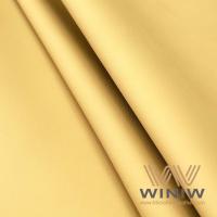 China Lightweight Sturdy Automotive Faux Leather Eco Microfiber Leather Fabric Embossed for sale