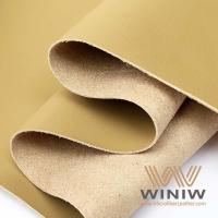 China Lightweight Sturdy Automotive Faux Leather Eco Microfiber Leather Fabric Embossed for sale
