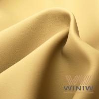 China Lightweight Sturdy Automotive Faux Leather Eco Microfiber Leather Fabric Embossed for sale