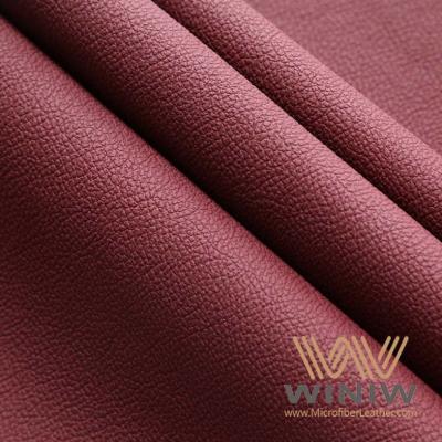 China Eco Friendly Microfiber PVC Faux Leather Fabric Synthetic For Car Upholstery for sale