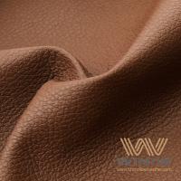 China Waterproof Microfiber Suede Leather PVC Synthetic Seat Leather Material for sale