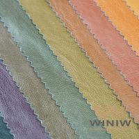China Synthetic Faux Garment PU Leather Fabric 0.5mm - 0.8mm Thickness DMF Free for sale