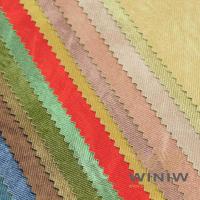 China Artificial Water Based PU Leather PU Synthetic Customized For Garments for sale