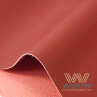 China Durable Woven Carbon Fiber PU Leather Microfiber For Automotive for sale
