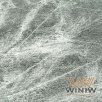 China PU Faux Printed Synthetic Leather Fabric 0.5mm - 0.8mm Thickness For Pants for sale