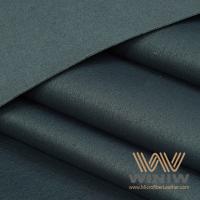 China Eco Friendly PU Microfiber Faux Leather 0.8 - 1.4mm Thick Car Seat Leather Fabric for sale