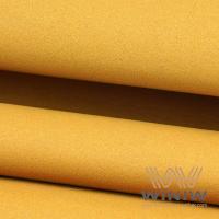 China Nylon PU Microfiber Faux Leather Material Embossed For Car Seat for sale