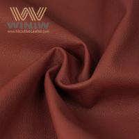 China Microfiber Sustainable Vegan Leather 1.2mm Lychee Grain Patterns For Bags for sale